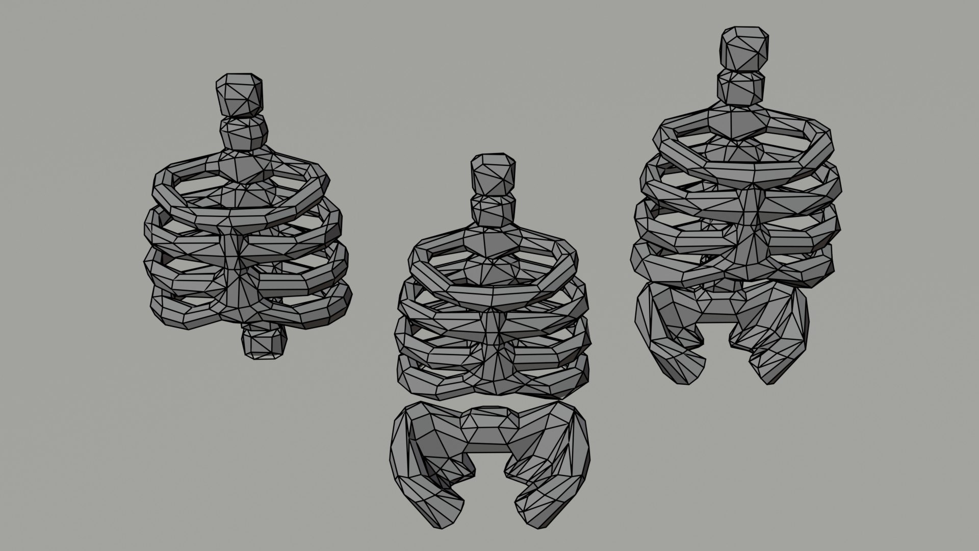 3D Low-poly Cartoon bone asset Polygonal - TurboSquid 1999412