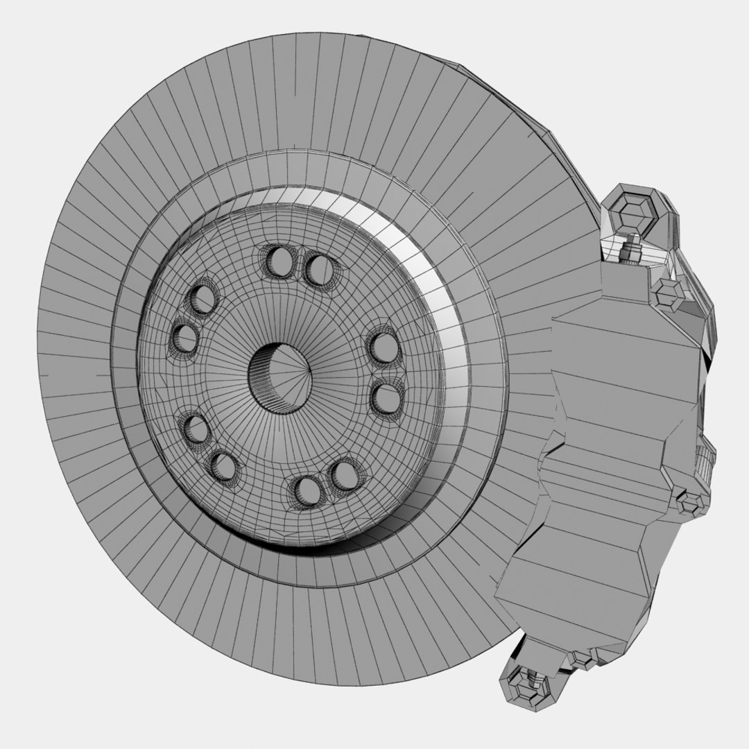Brake Disc 3d Max