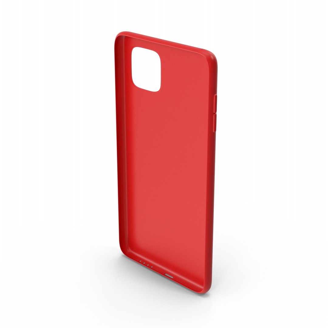 Red Smartphone Cover 3D Model - TurboSquid 2303925