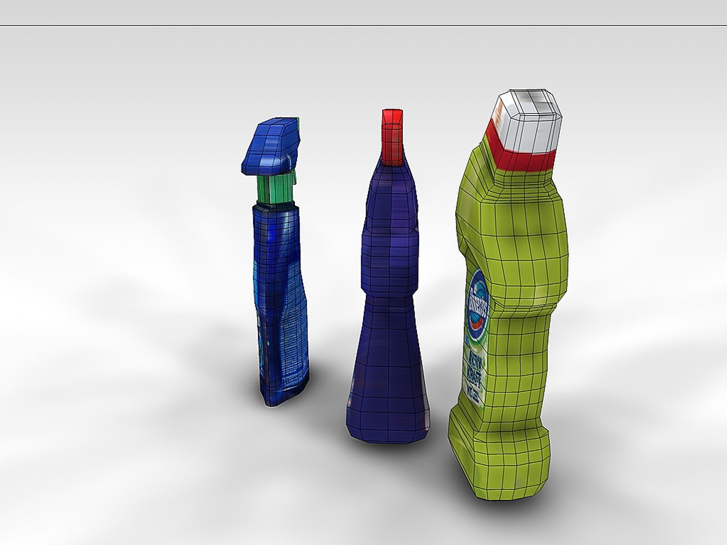 cleanig 3d model