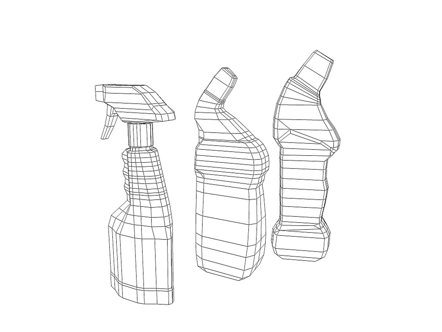 cleanig 3d model
