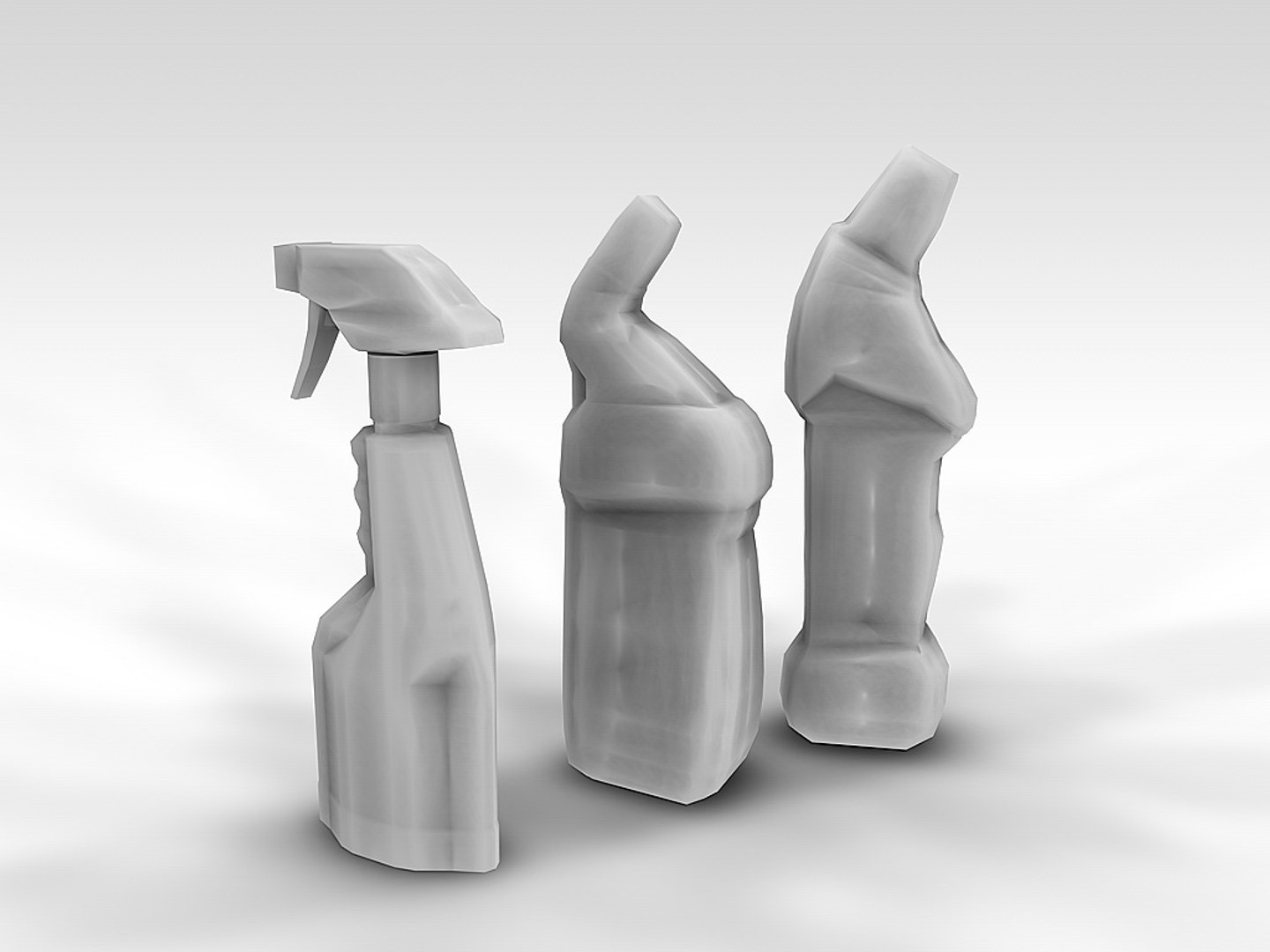 cleanig 3d model