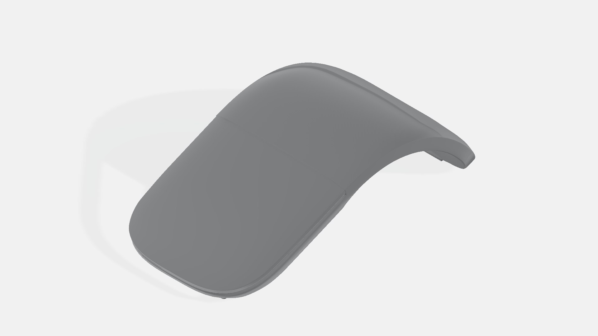 3D Surface Arc Mouse - Light Gray - TurboSquid 2365597