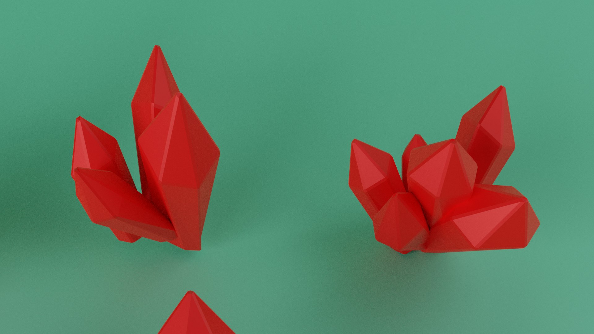 Red Crystal Collection 3D Model - TurboSquid 1992269