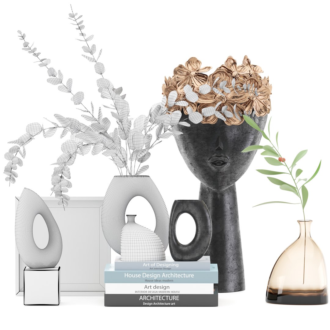 3D Model Decoration Set27 - TurboSquid 1720714