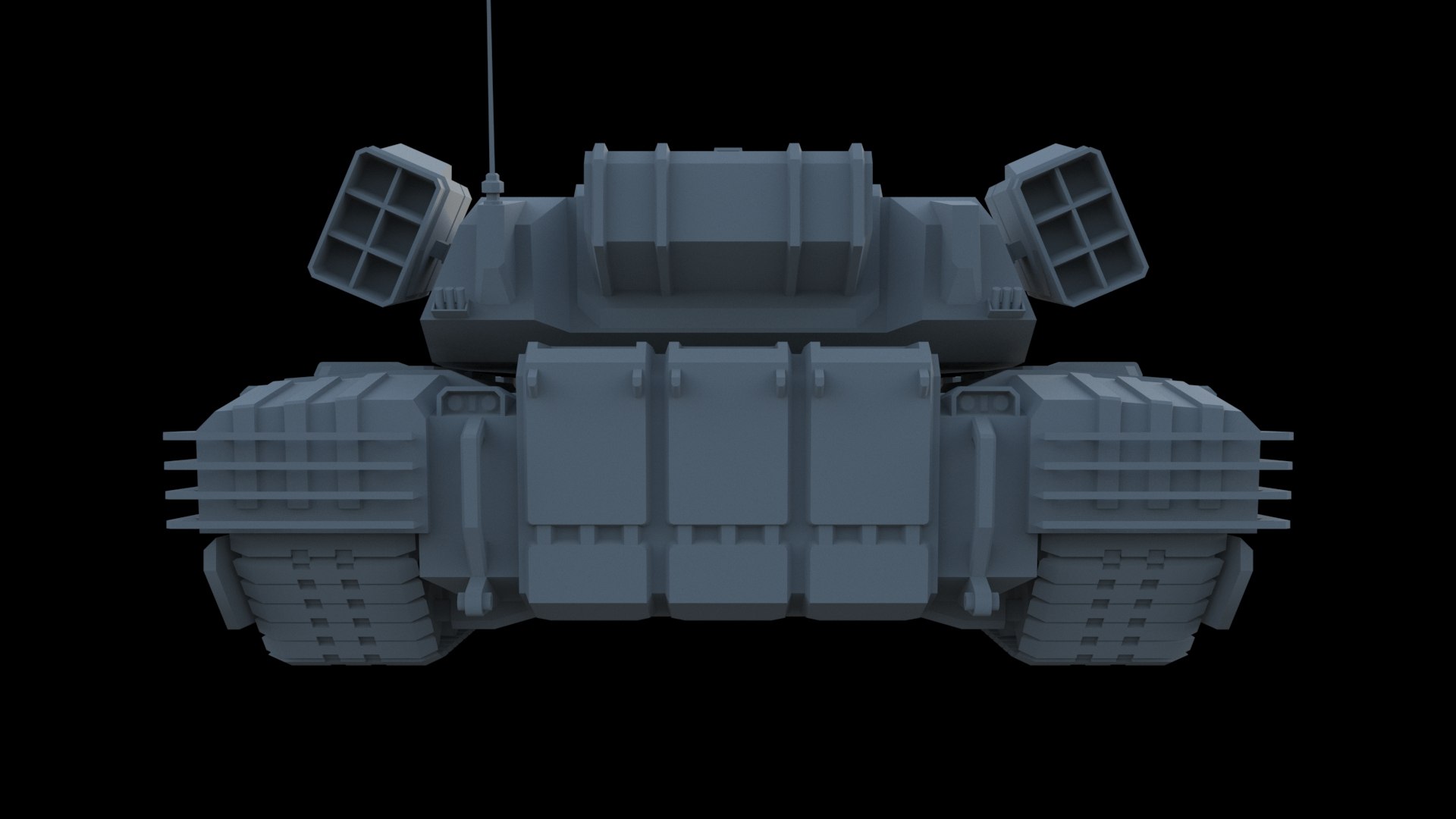 3D Model Mammoth Tank - Fun Model - TurboSquid 2215645