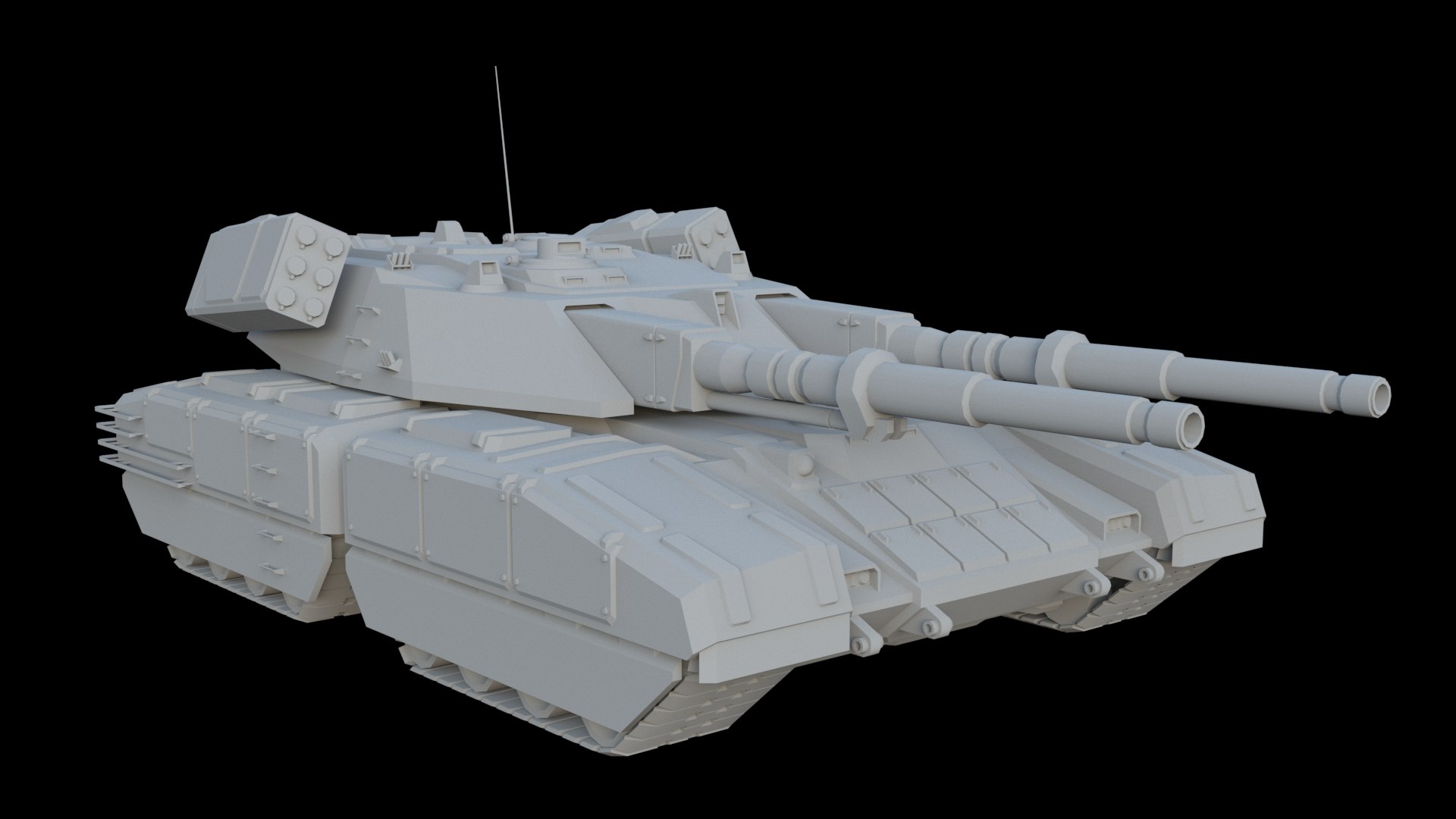 3D Model Mammoth Tank - Fun Model - TurboSquid 2215645