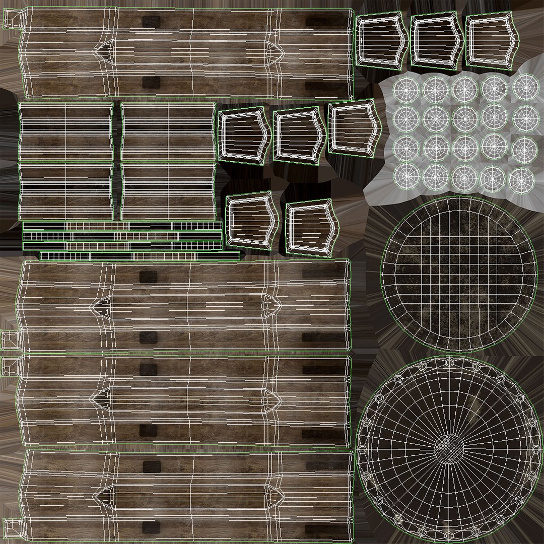 3D Old Western Bar PBR Textures - TurboSquid 2072797