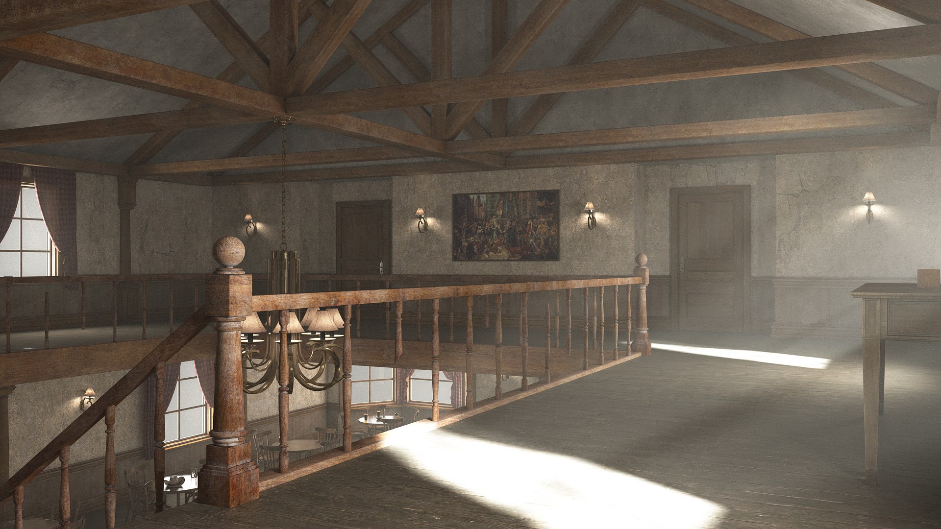 3D Old Western Bar PBR Textures - TurboSquid 2072797