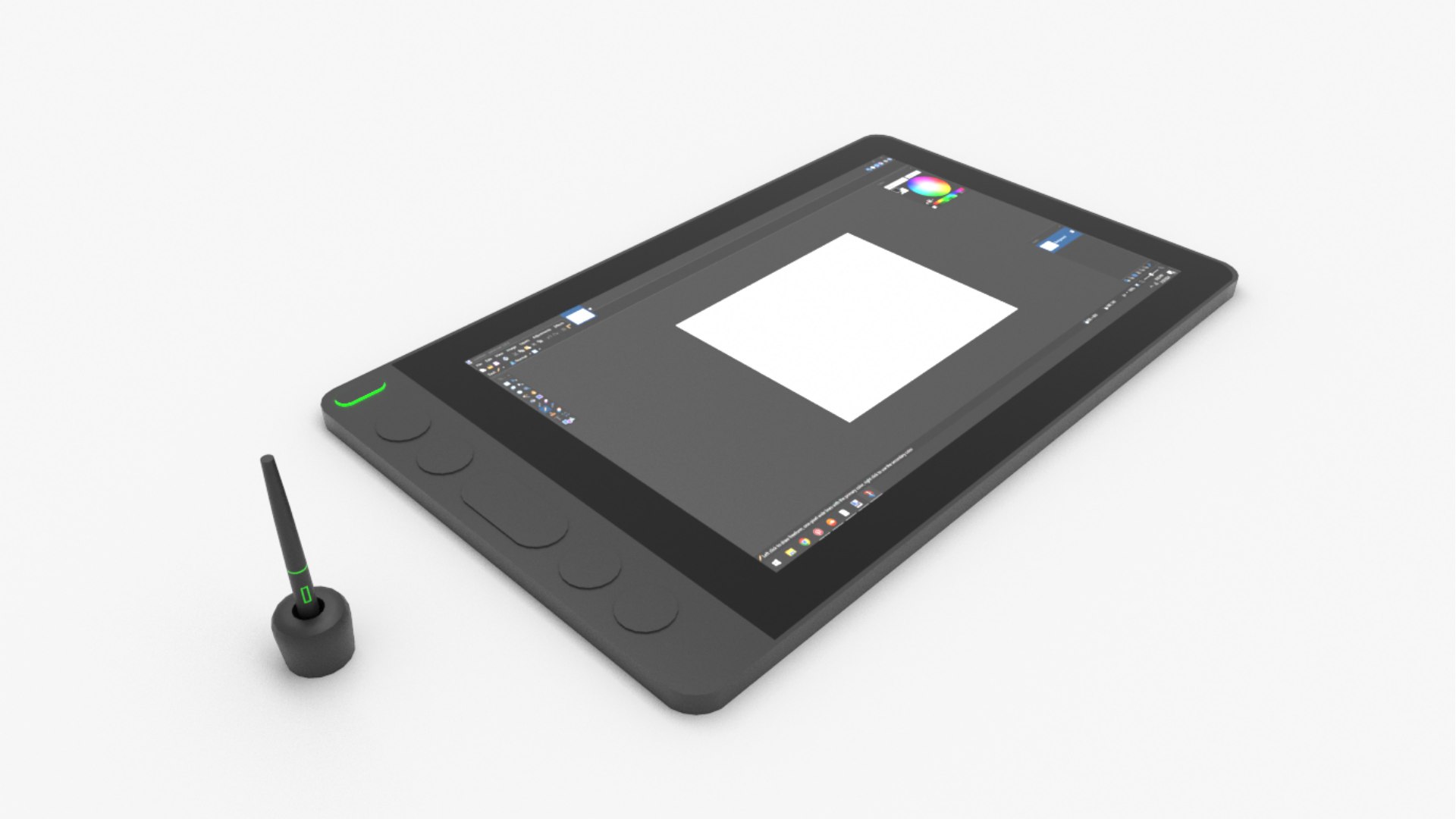 3D Drawing Tablet Model - TurboSquid 2211724