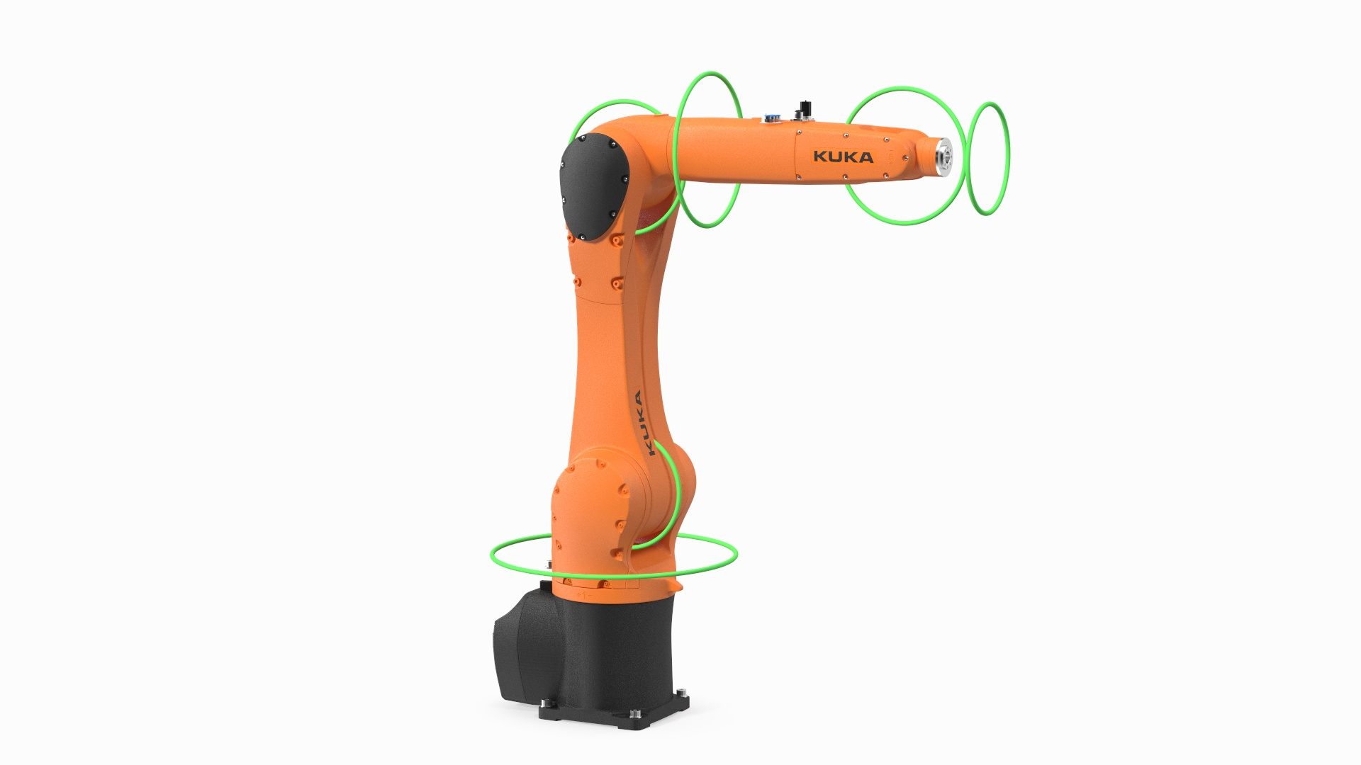 3D Robot Arm Kuka R1100 Rigged - TurboSquid 2148965