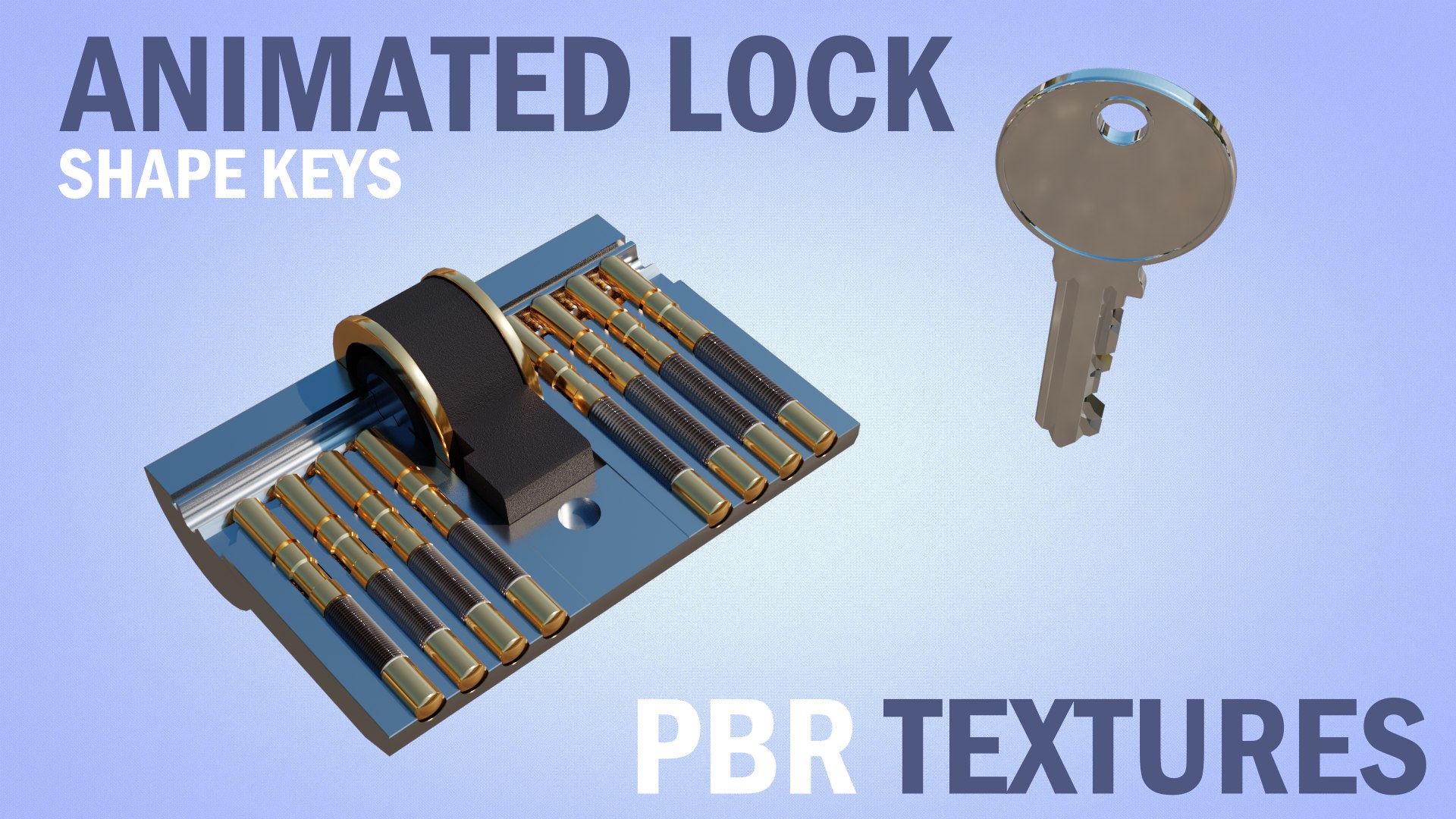 3D Door Lock Inside Model - TurboSquid 1879161