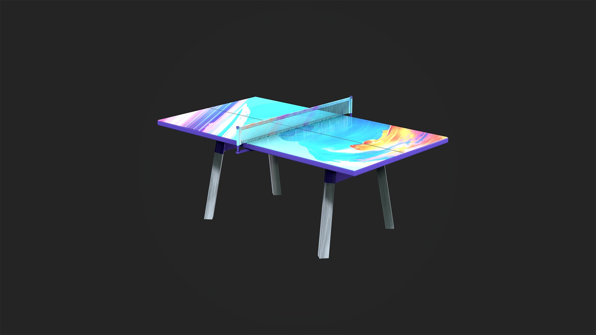3D Tennis Table - TurboSquid 1810512