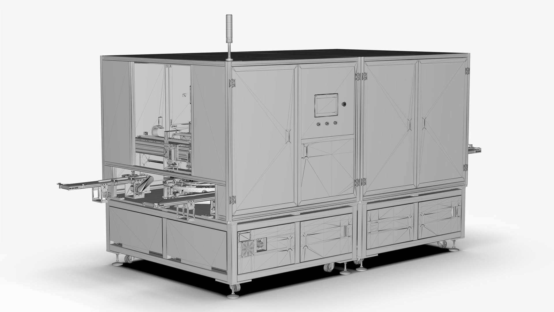 3D Automatic Mobile Phone Battery Adhesive Bending Production Line ...