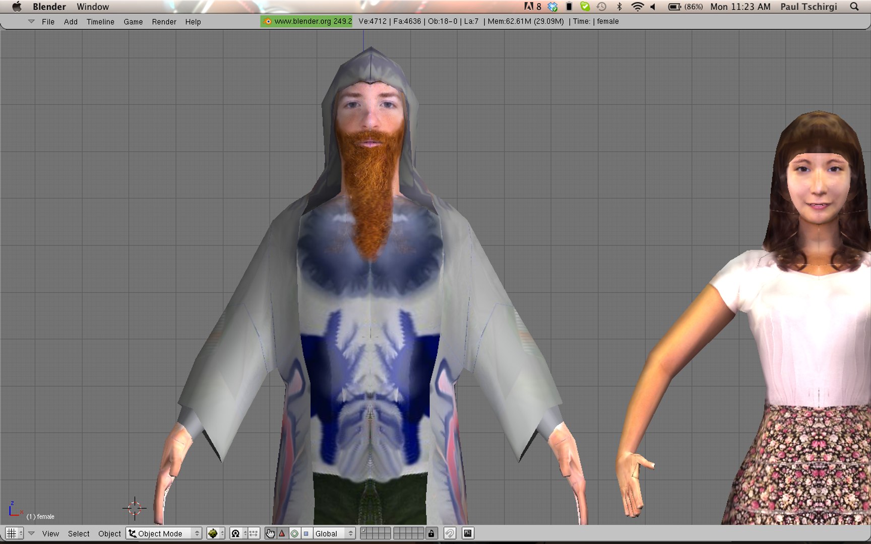 3d Model Character Pack Males Females