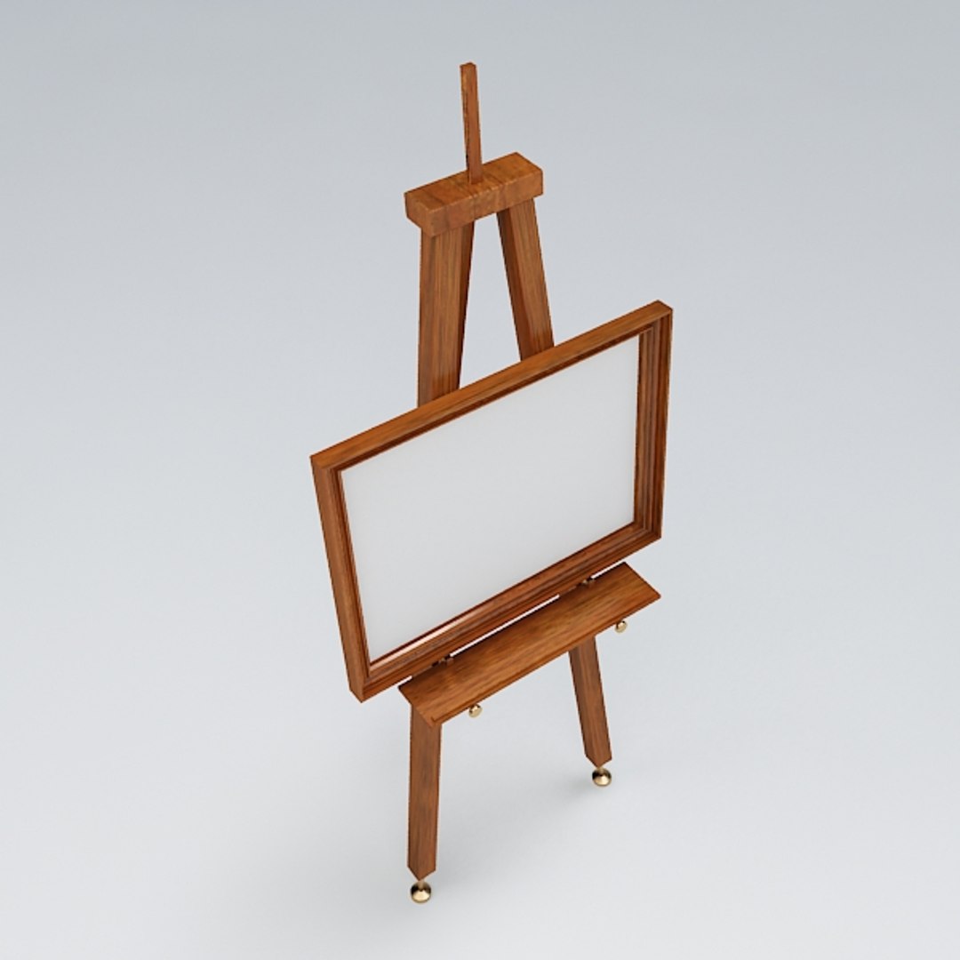 Easel 3d Model