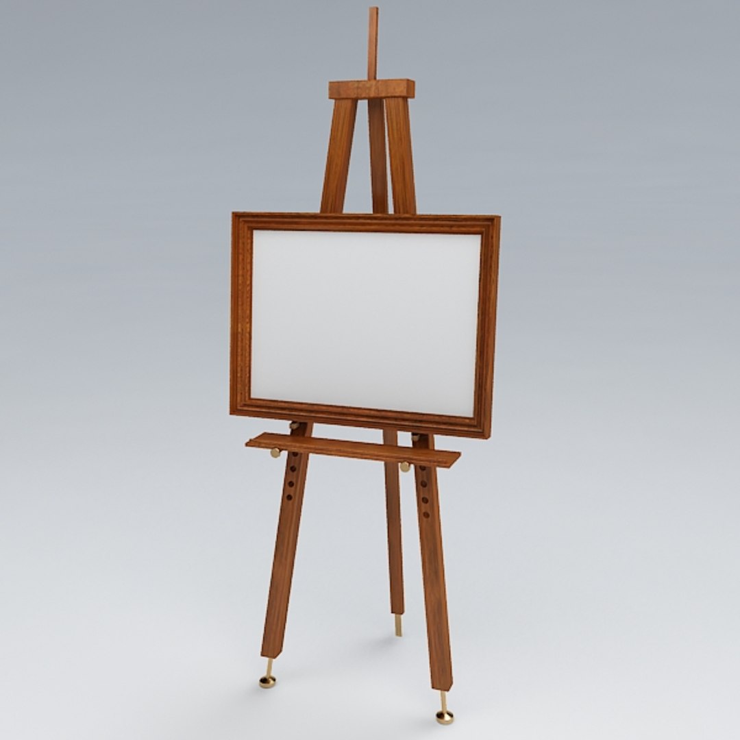 Easel 3d Model