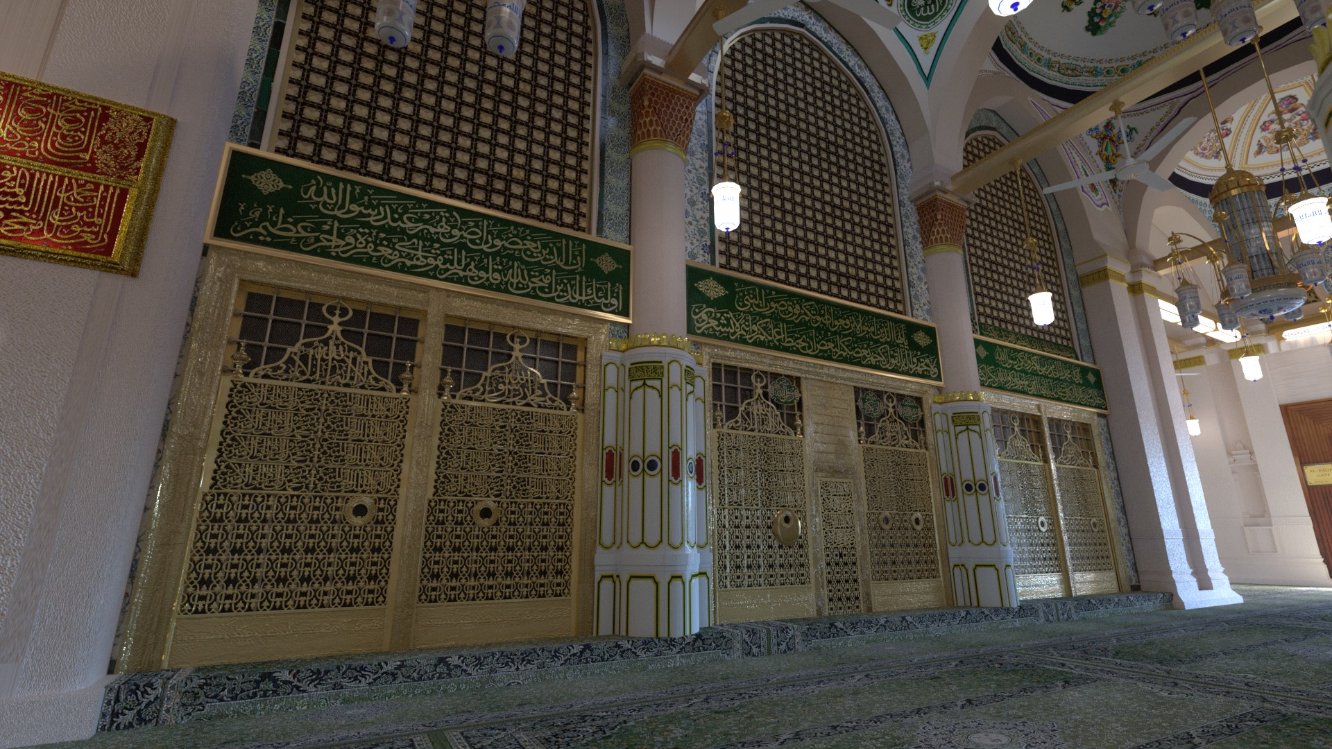 3D Raudhah Model - TurboSquid 1516818