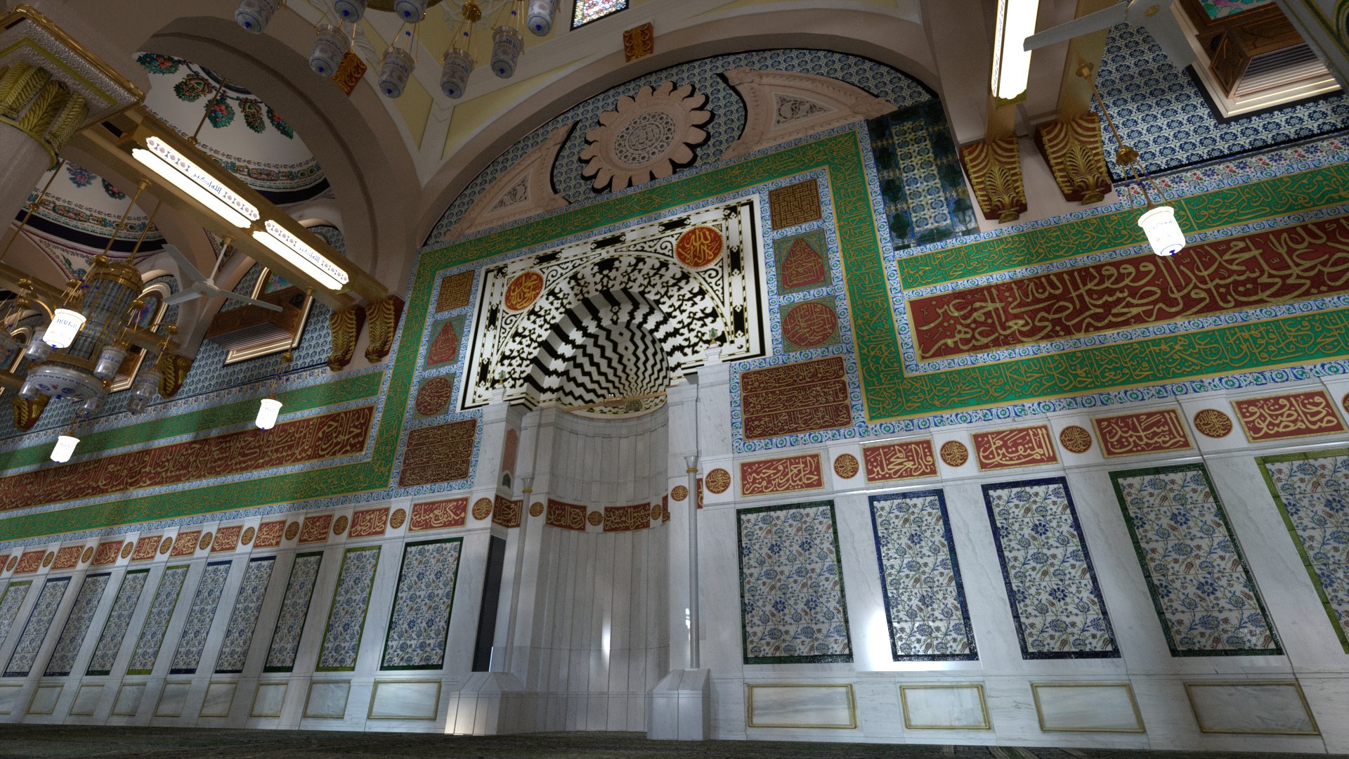 3D Raudhah Model - TurboSquid 1516818