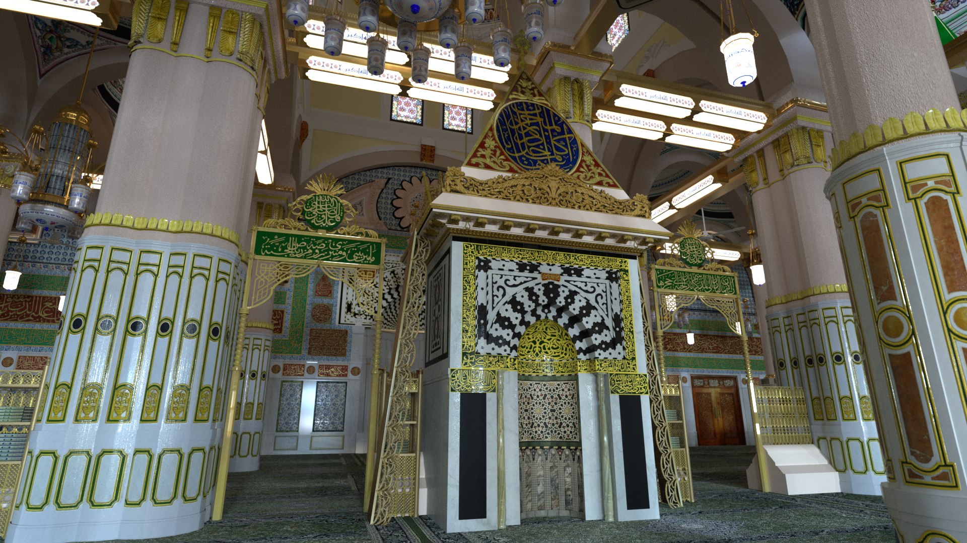 3D Raudhah Model - TurboSquid 1516818