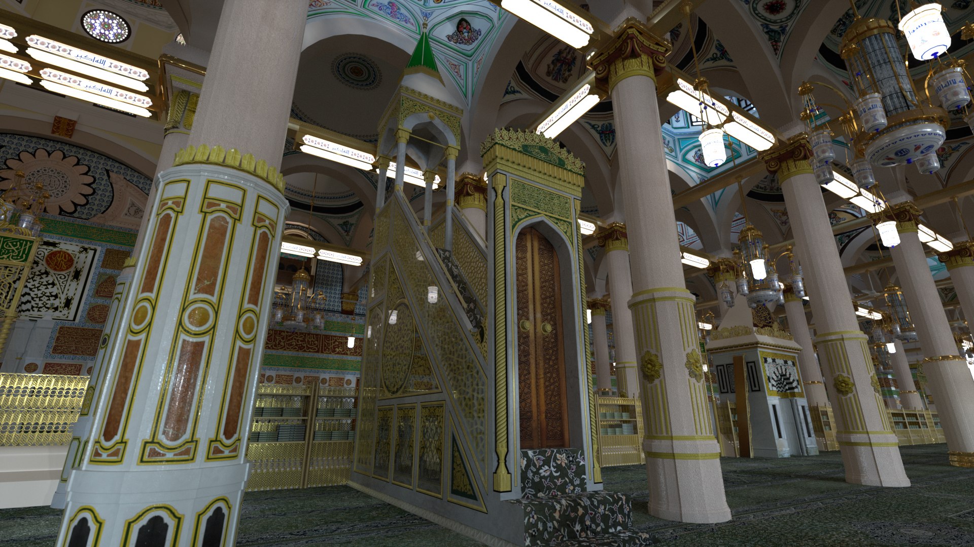 3D Raudhah Model - TurboSquid 1516818