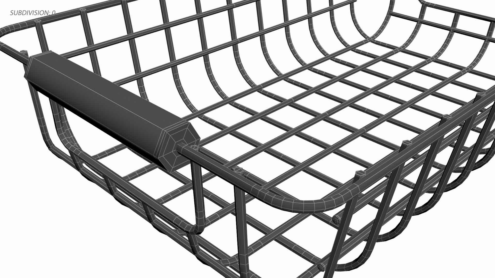 3D Wire Mesh Roll Container V3 Model - TurboSquid 2280120