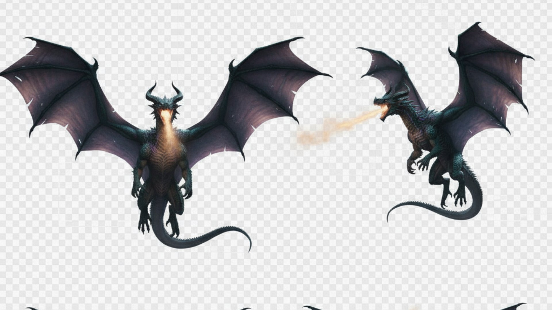 3D Dynamic 4D Dragon 3D Model Low Poly Game Ready VFX Animation ...