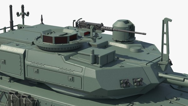 3D модель Американский легкий танк M10 Booker с 105-мм пушкой ...