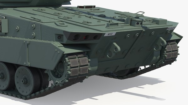 3D модель Американский легкий танк M10 Booker с 105-мм пушкой ...