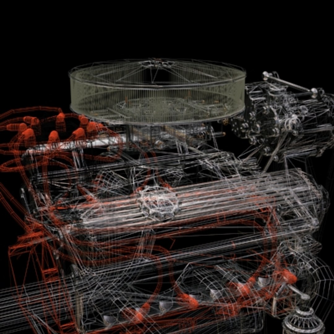 Max Resolution Small Block Motor Engine