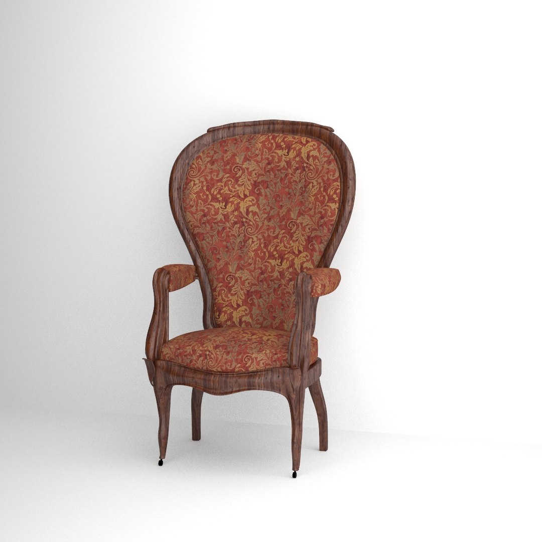 classic chair 3d max