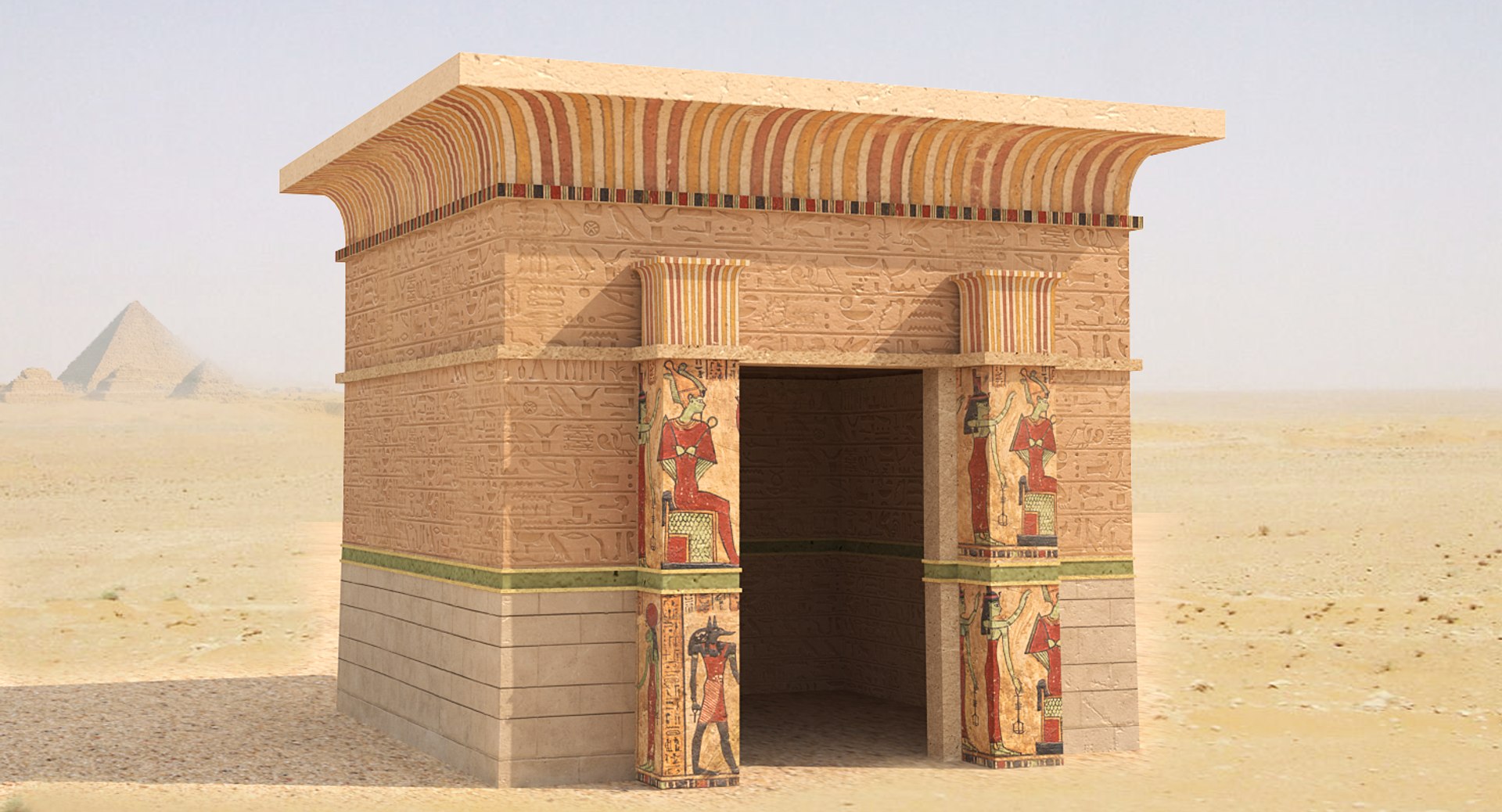 3D Ancient Egyptian Model - TurboSquid 1250043