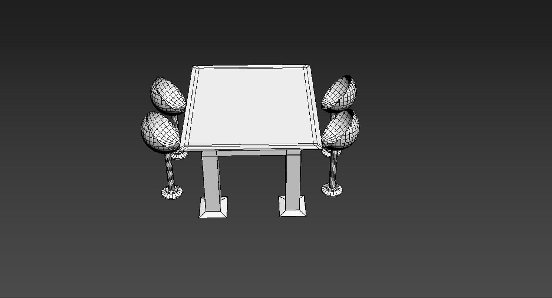 3D Design Table - TurboSquid 1523899