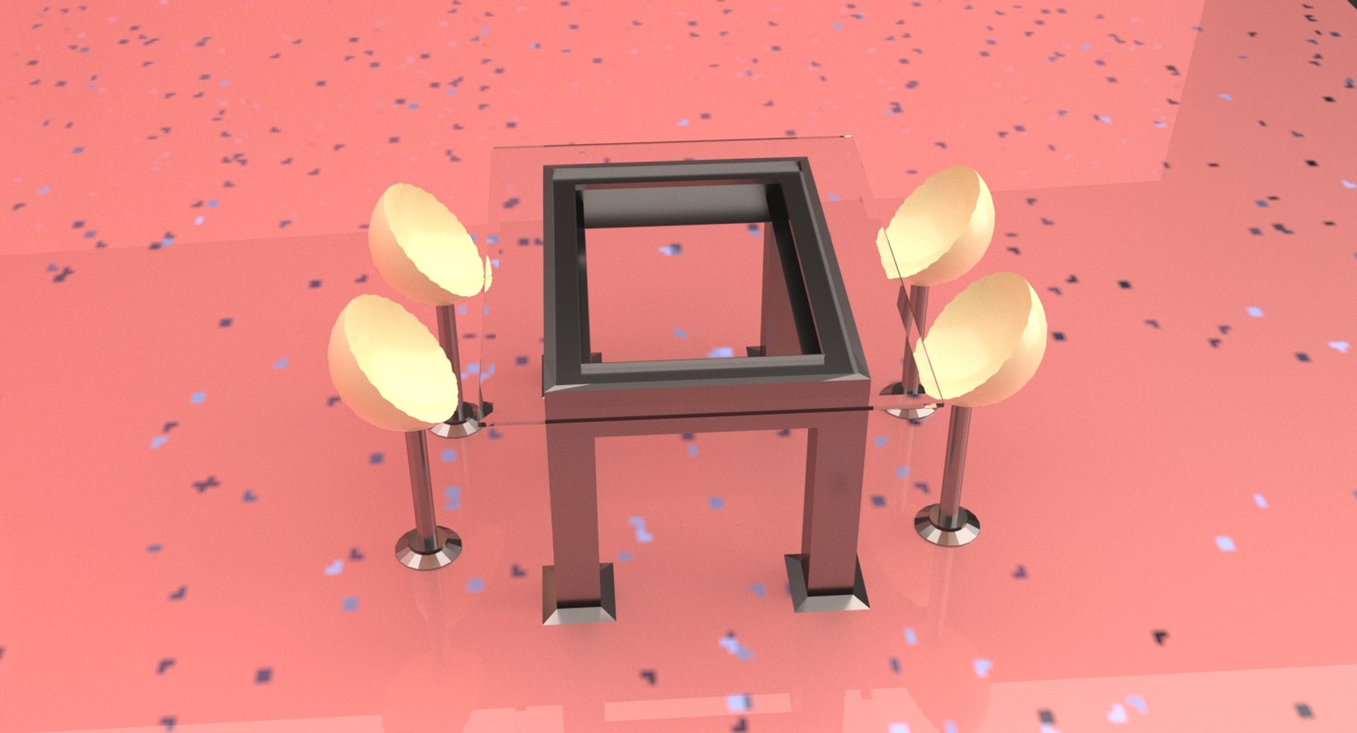 3D Design Table - TurboSquid 1523899