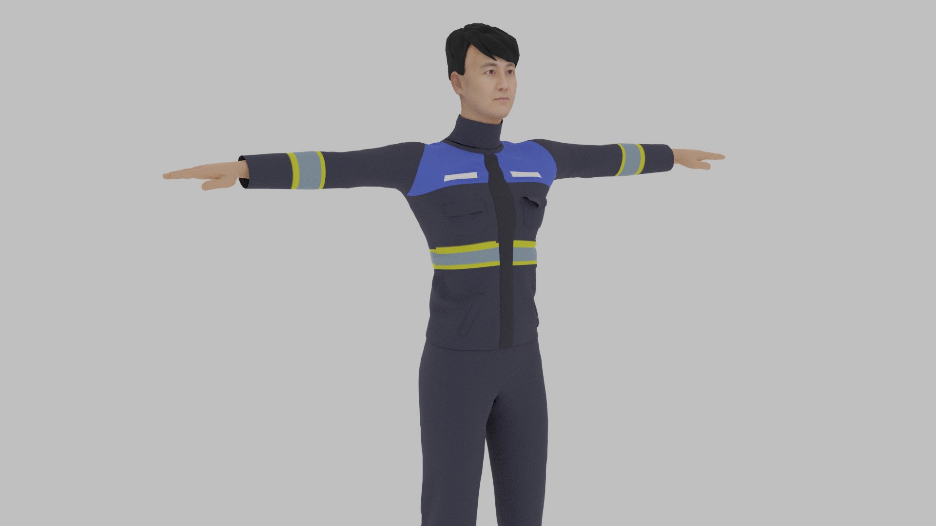 Electrician Man Model - TurboSquid 2021548