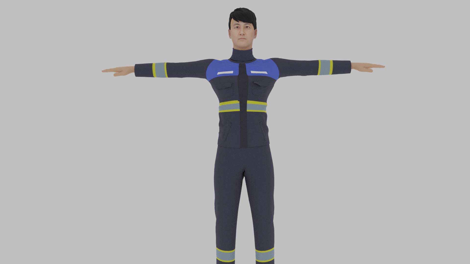 Electrician Man Model - TurboSquid 2021548