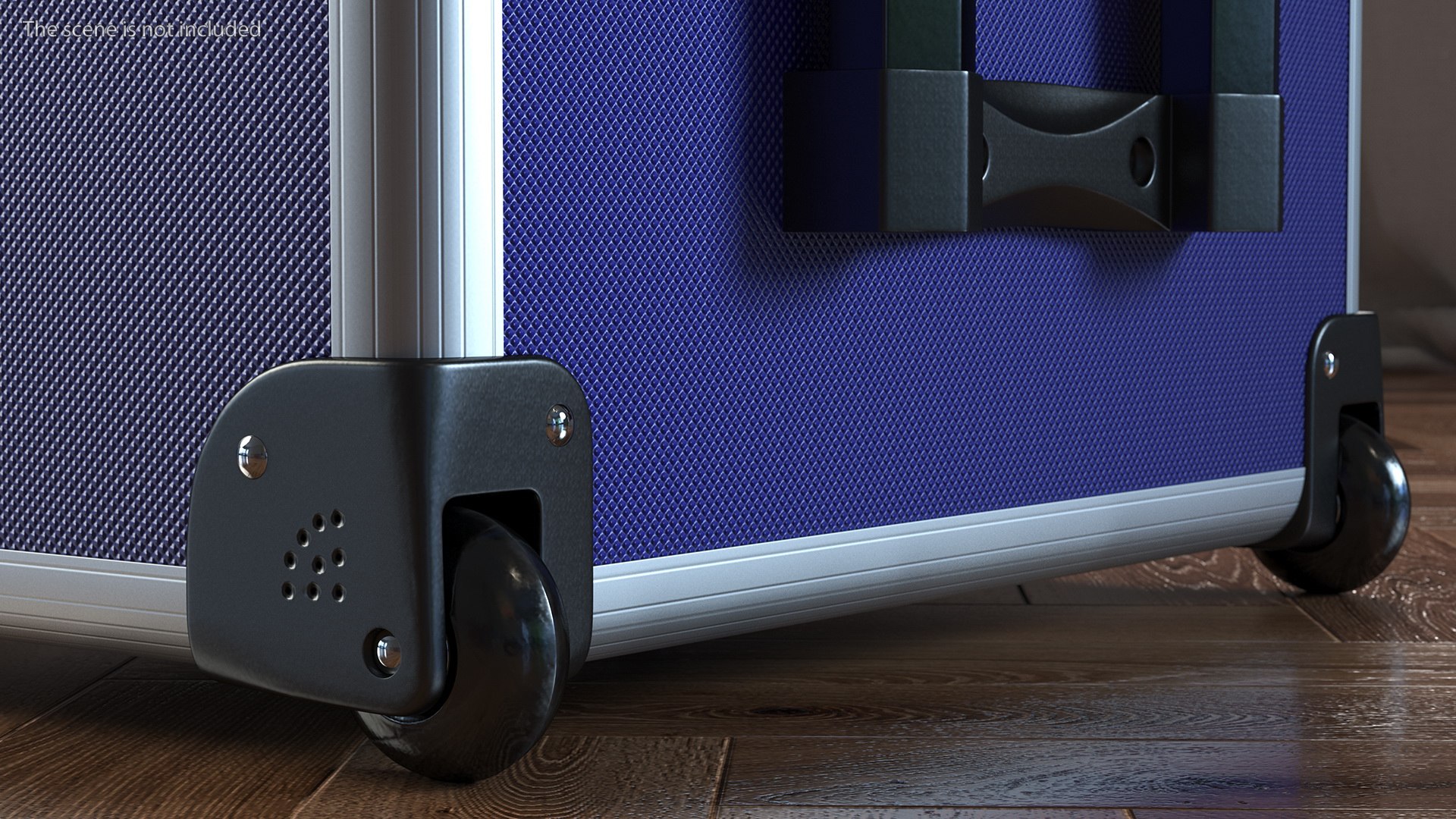 3D Model Rolling Makeup Case Folded Blue - TurboSquid 1812093