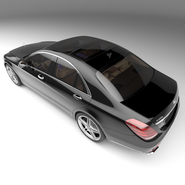 3d mercedes benz s-class 2015