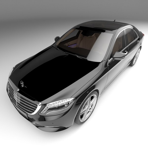 3d mercedes benz s-class 2015