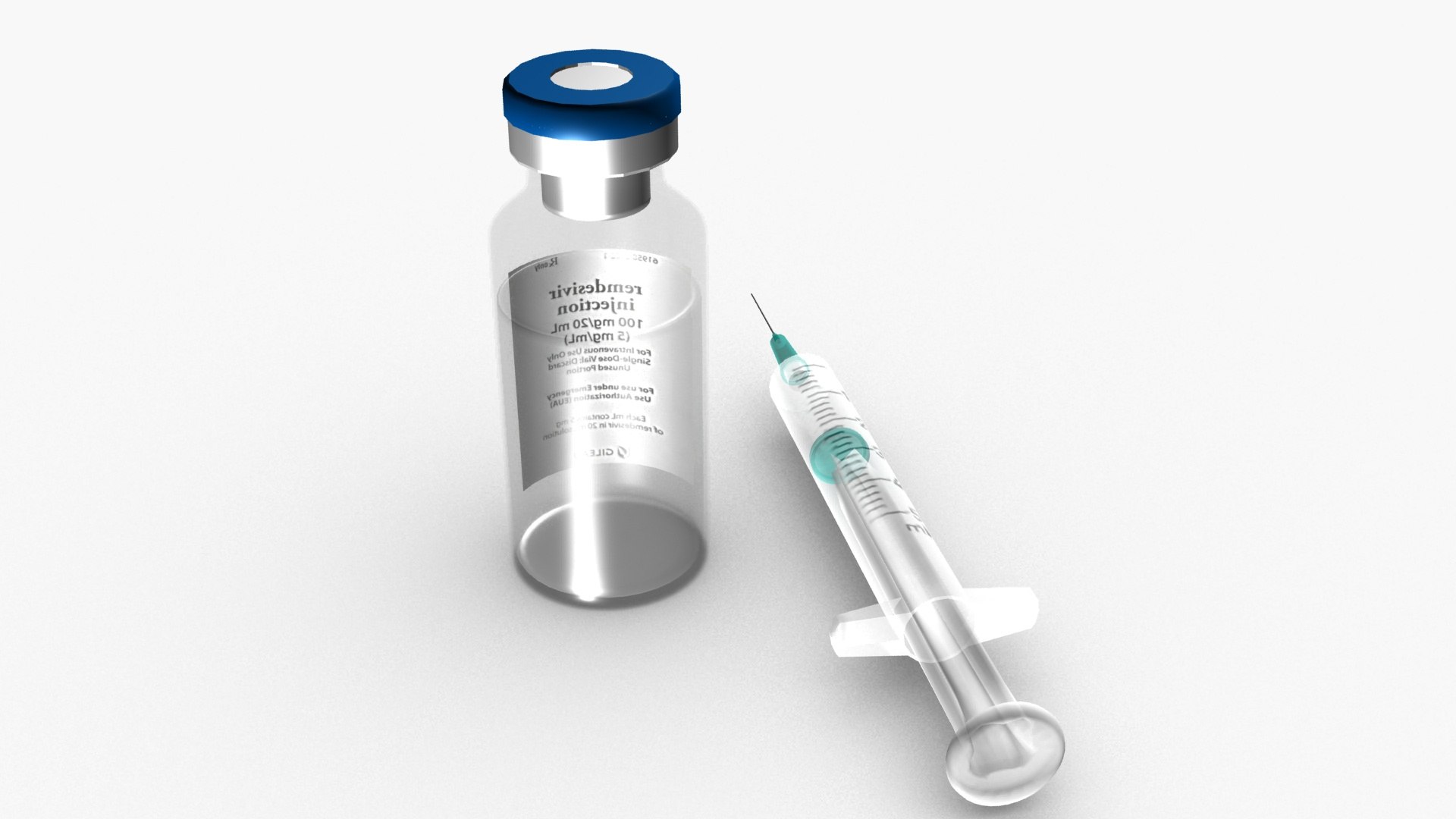 Remdesivir Injection 3D Model - TurboSquid 1630502