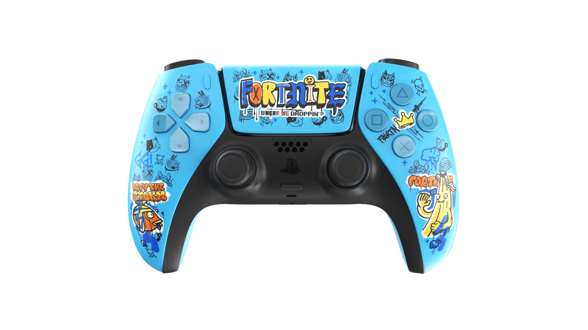 Detailed Fortnite Dualsense Controller 3D Model - TurboSquid 2326725