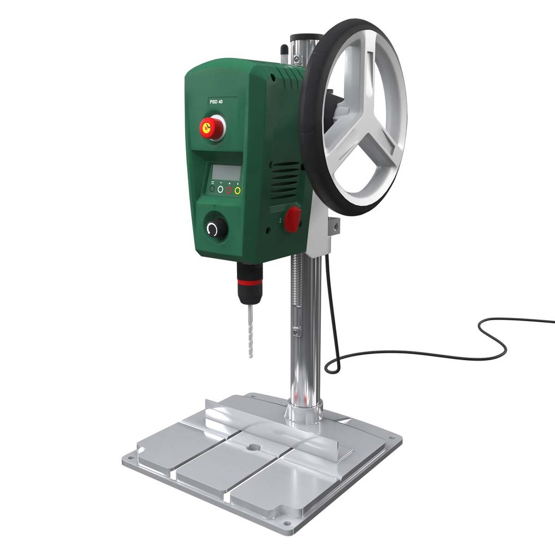 Drilling Machine 3D - TurboSquid 2097133