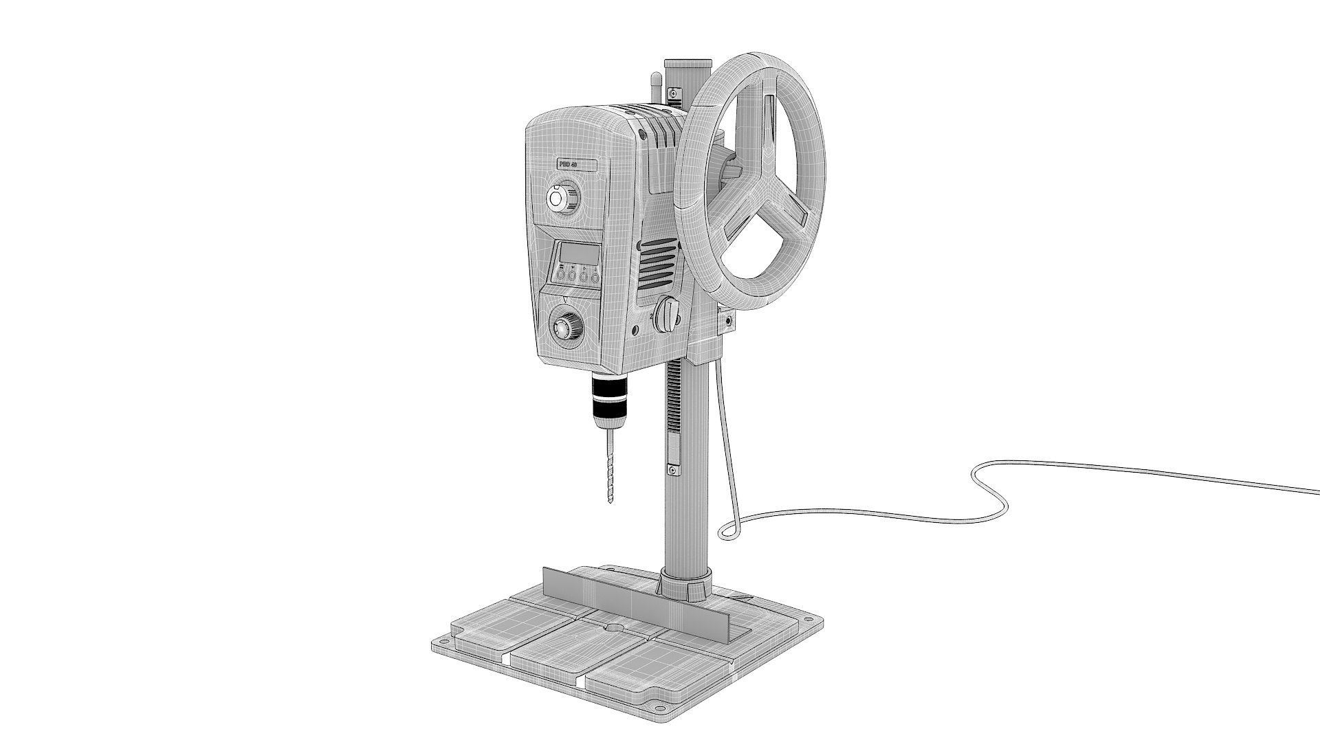 Drilling Machine 3D - TurboSquid 2097133