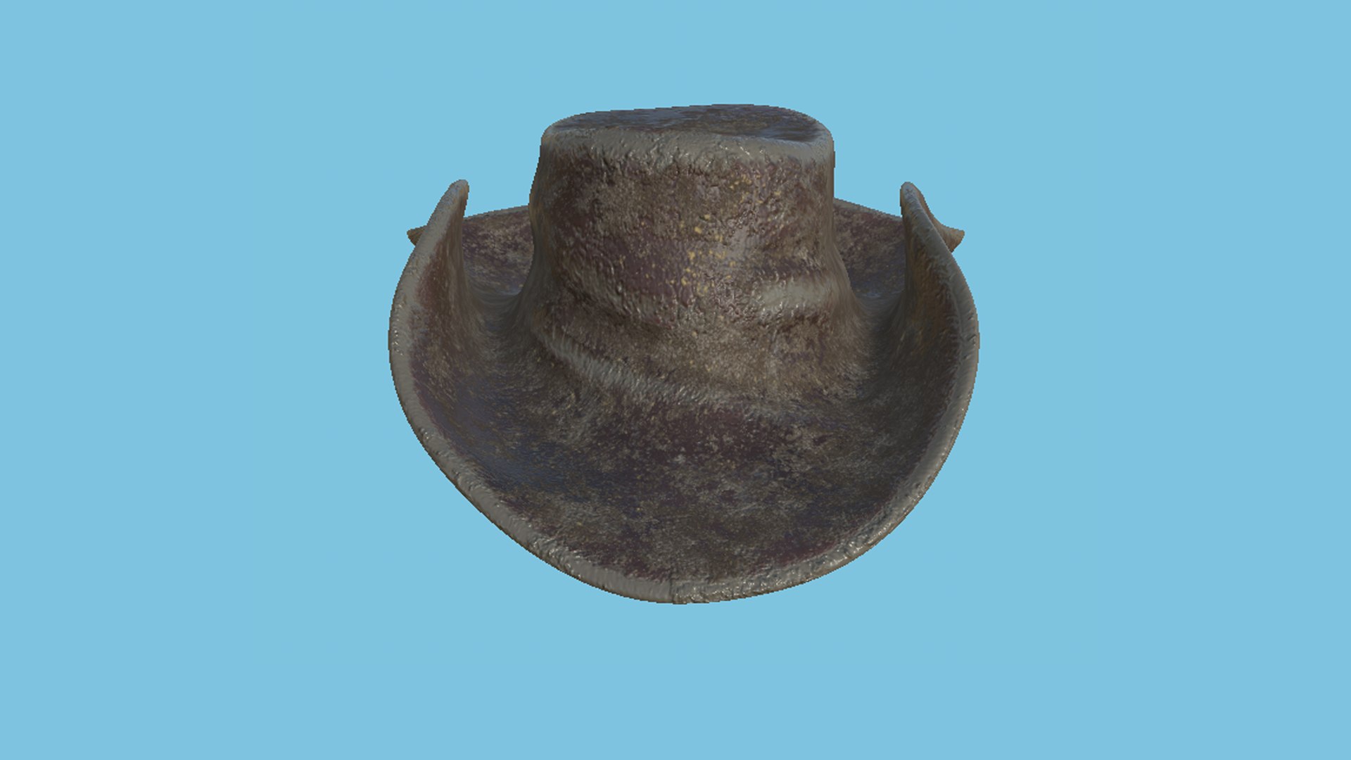 Destroyed Hat - Character Fashion Design 3D Model - TurboSquid 1723258