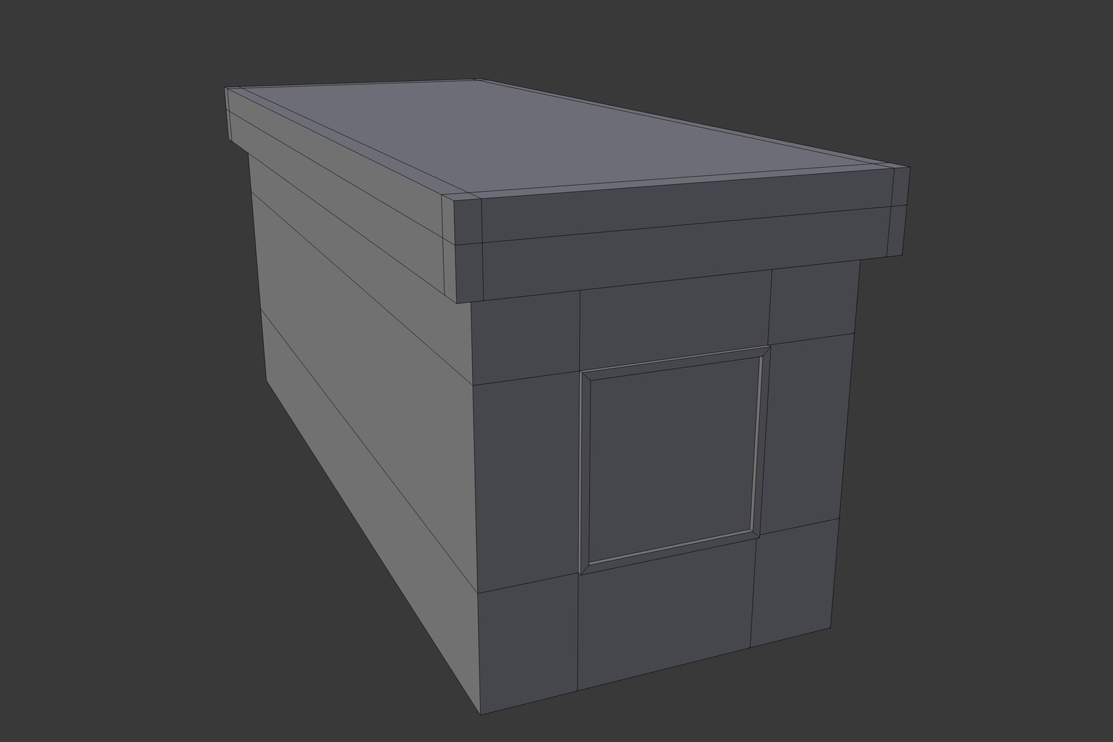 3d Model Of Box