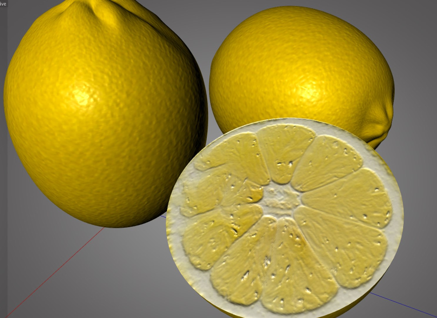 3D Model Fruits - TurboSquid 1541589