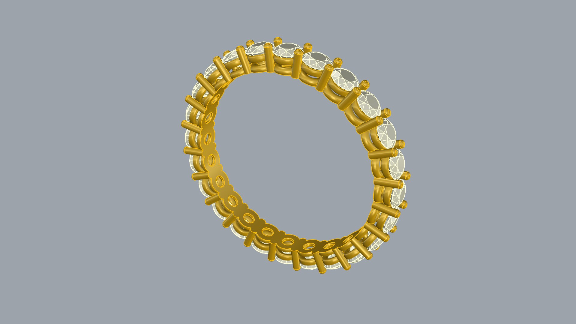 Radiant Eternity Band JDBCo 3D Model - TurboSquid 2344523