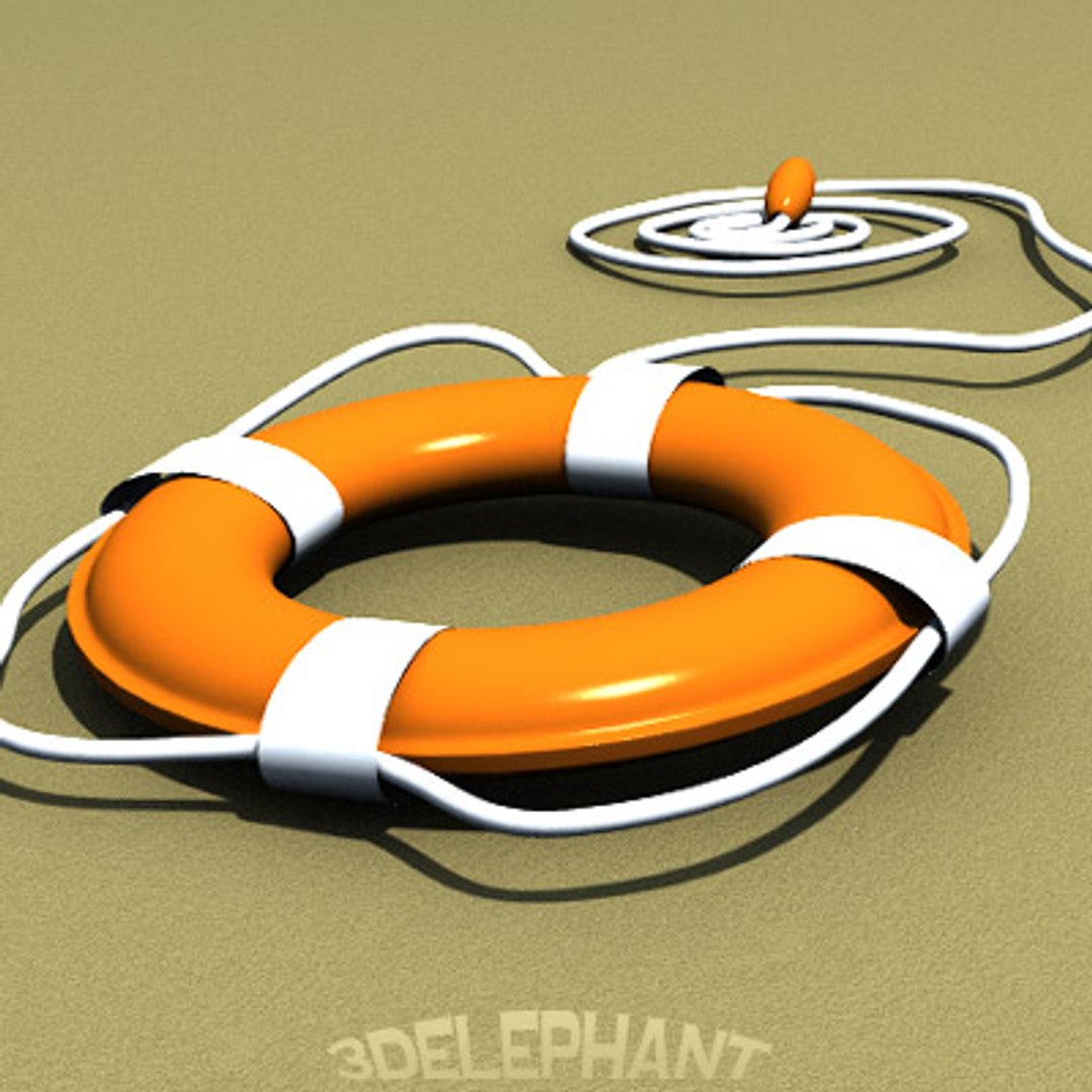 Lifesaver 3d Model