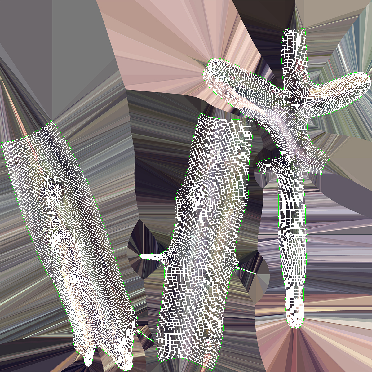 Fallen Branch 03 3D model - TurboSquid 1868818