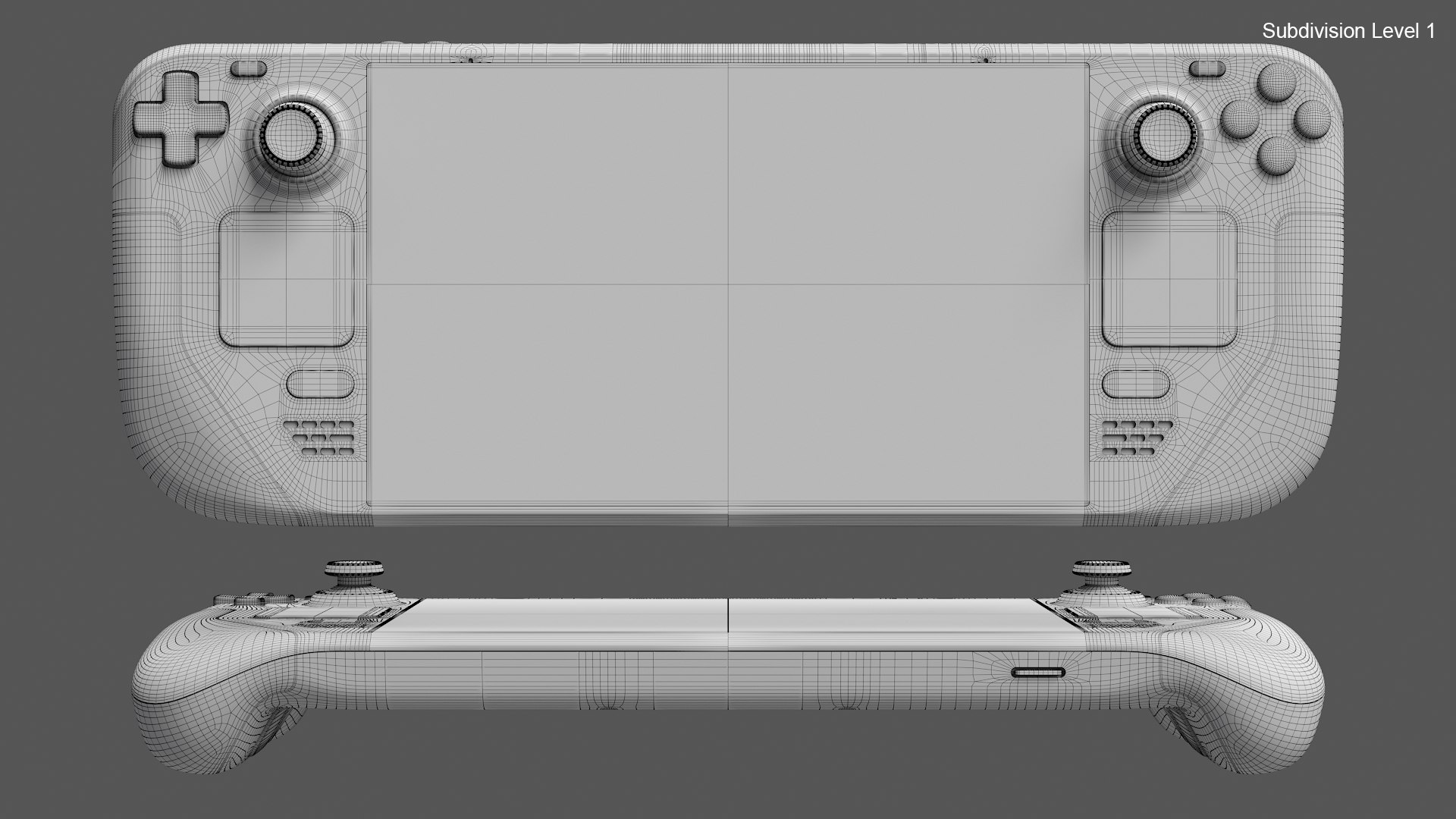 Valve Steam Deck 3D Model - TurboSquid 1765336